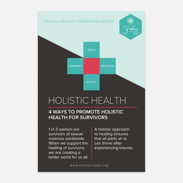 Holistic Health Poster Series – Freely in Hope